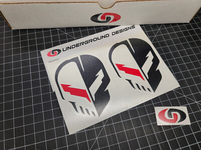 C8 Skull Racing Decals (2pk) Jake Skull Sticker 6.2L V8 Stingray ...