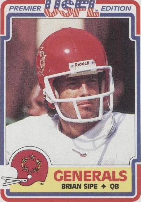 1984 Topps USFL - Brian Sipe #73 for sale online | eBay