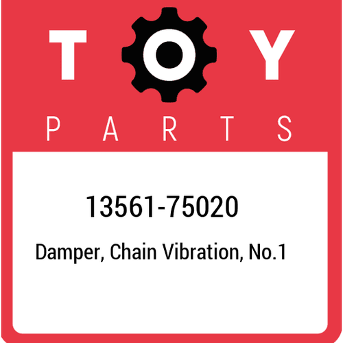 13561-75020 Toyota Damper, chain vibration, no.1 1356175020, New ...