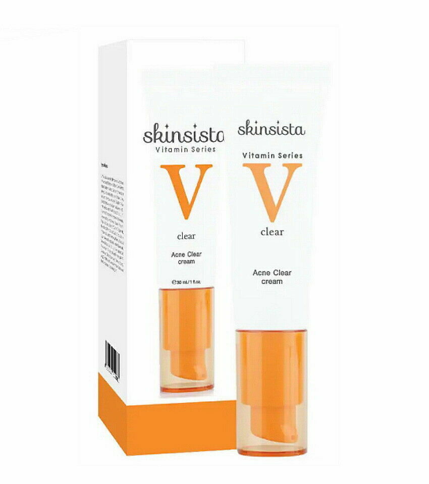 30ML Skinsista Acne Clear Cream Anti Steroid Acne, Papules, Pustules ...
