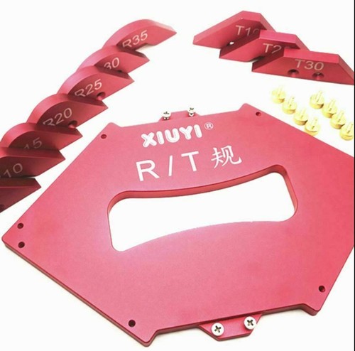 Router Table Corner Jig Radius Chamfer Profile Template For Woodworking ...