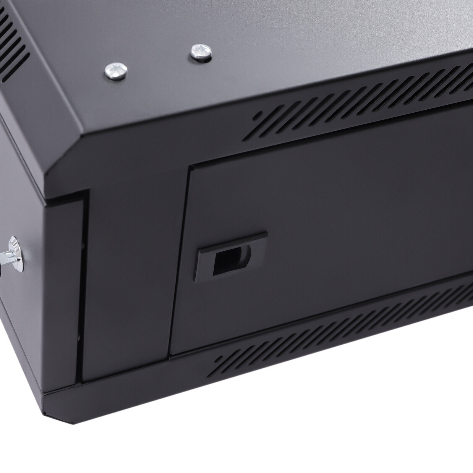 View 24" 4U Wall Mount Network DVR NVR Data Cabinet Enclosure Server ...