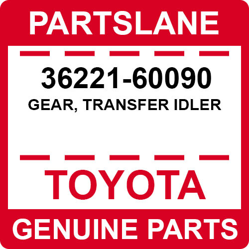 3622160090 Genuine Toyota Gear Transfer Idler 36221-60090 for sale ...