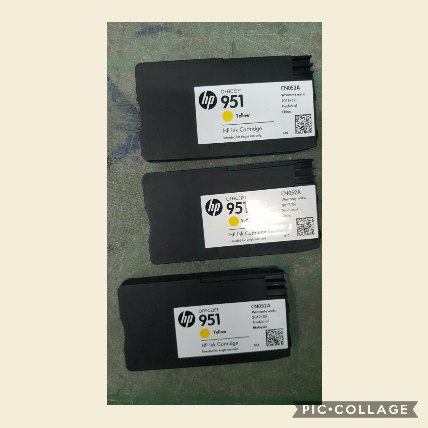 ONE HP 951 YELLOW Ink Catridge. Retail $20-$25 | eBay