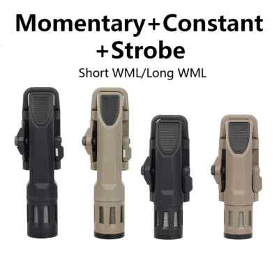 Tactical INFORCE WML APL Nylon Rifle Pistol Gun Strobe LED Light Fit ...