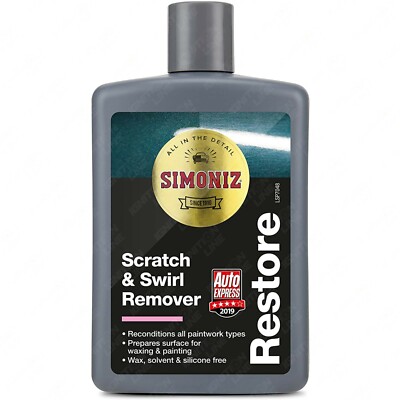 SIMONIZ Restore Scratch & Swirl Remover Paintwork Correction ...