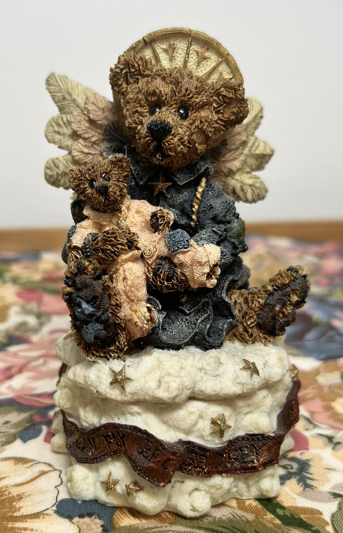 Boyds Bears & Friends #2266 “ANGELICA… THE GUARDIAN” (19E/1149) Trinket Box | eBay
