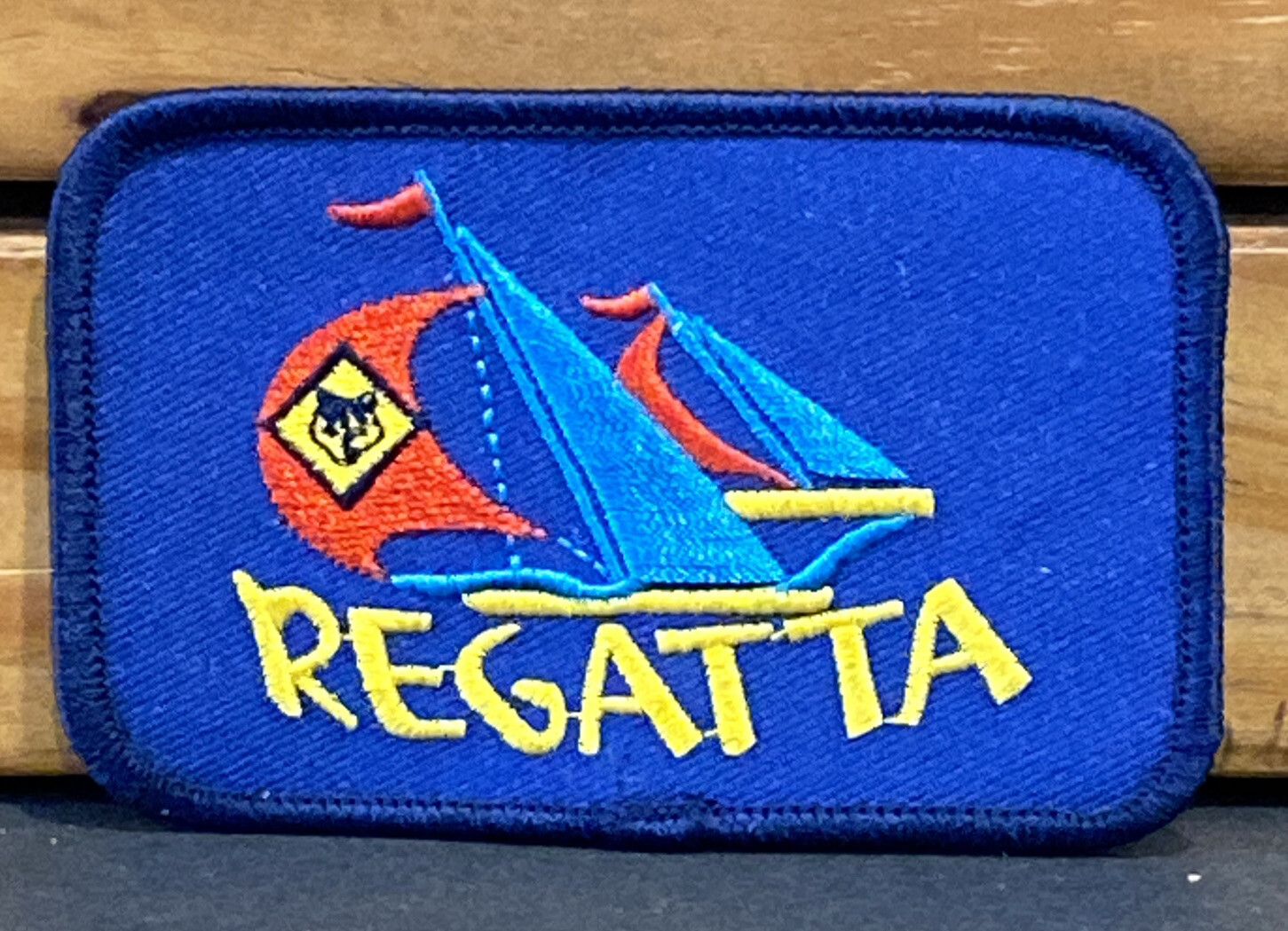 BSA Boy Scouts Cub Scouts Regatta Patch Full Color Raingutter Boats ...