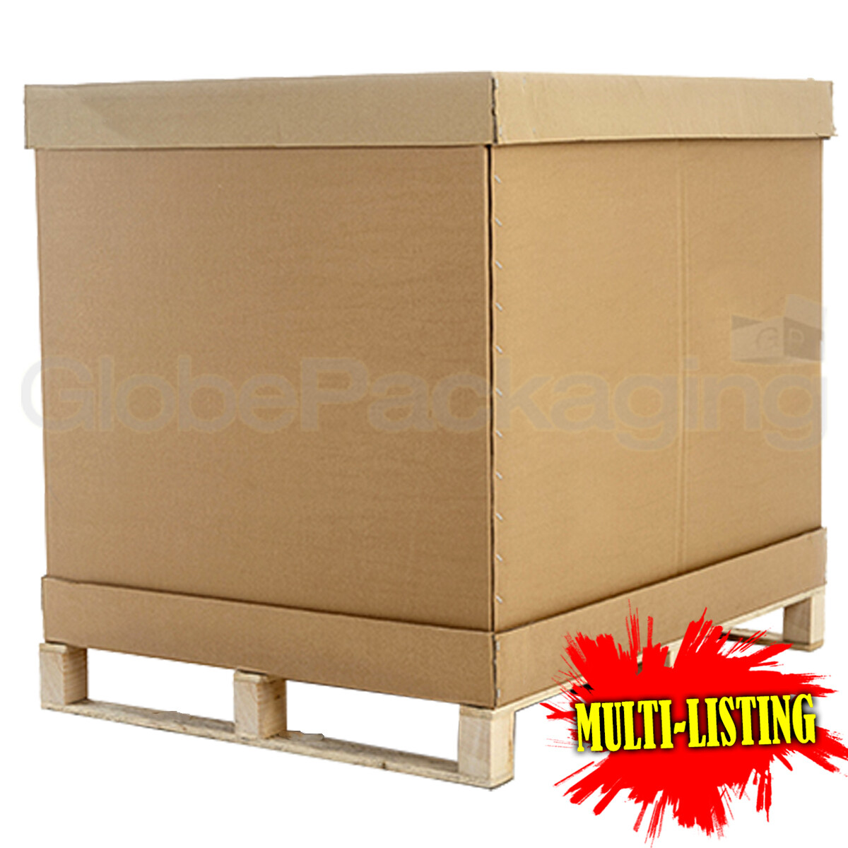 CARDBOARD PALLET BOXES EUROPA & CONTAINER VERSIONS - WITH & WITHOUT ...
