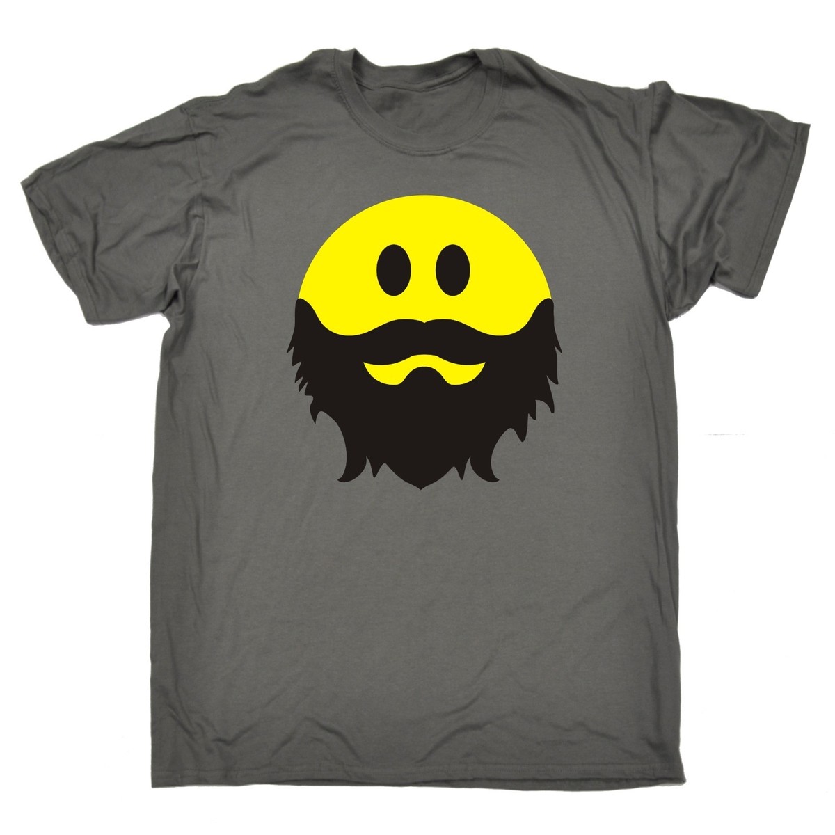 Smiley Face With Beard