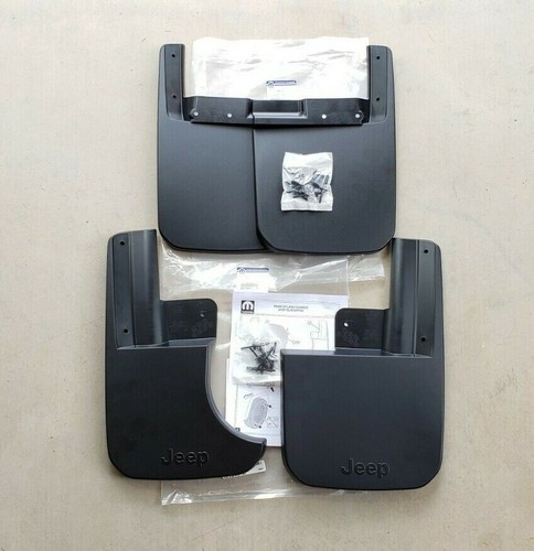 NEW 2020-2022 Jeep Gladiator JT PREMIUM MOLDED Splash Guards Set,OEM ...