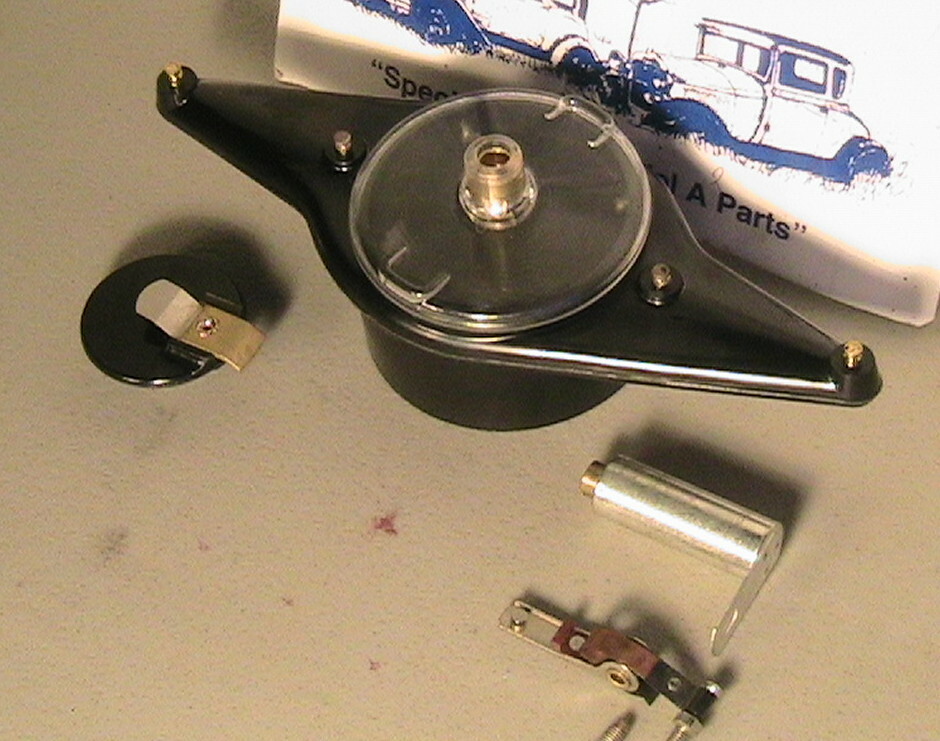 1928-1931 Model A Ford Model A Tune-up Kit w/ Clear Distributor Cap ...