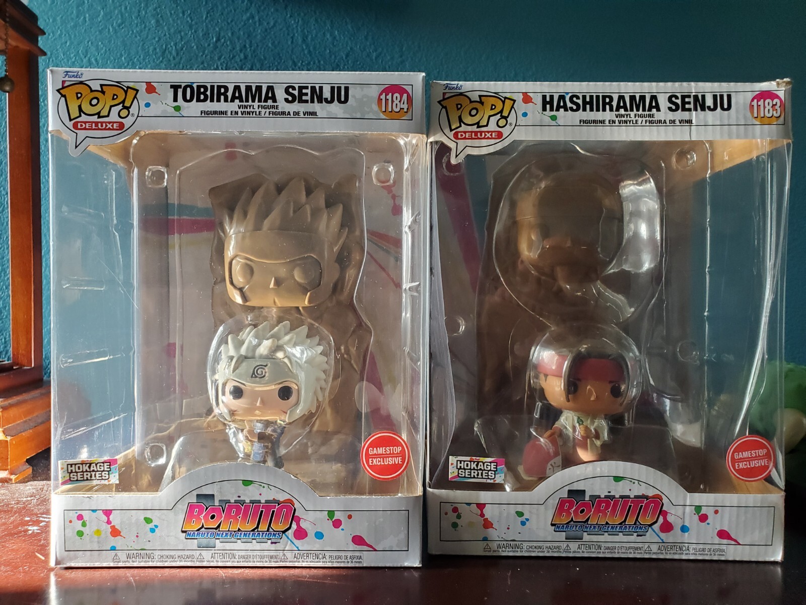 Boruto / Naruto - Deluxe Hokage Hashirama & Tobirama Senju Funko POP! 2 ...