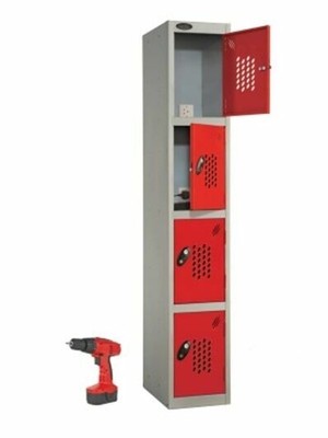 Power Tool Battery Storage Charging Locker Station Cabinet Unit -UK ...