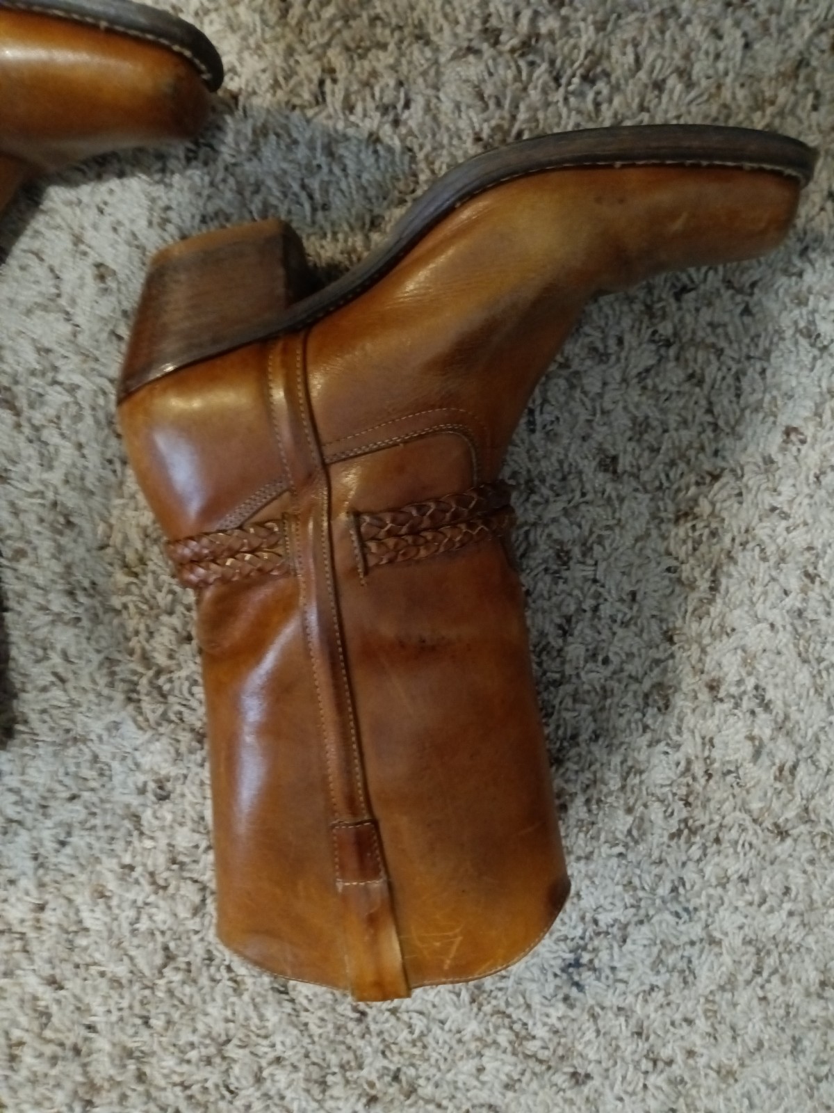 brown,mexican, mens boots, size 9 , condition good | eBay
