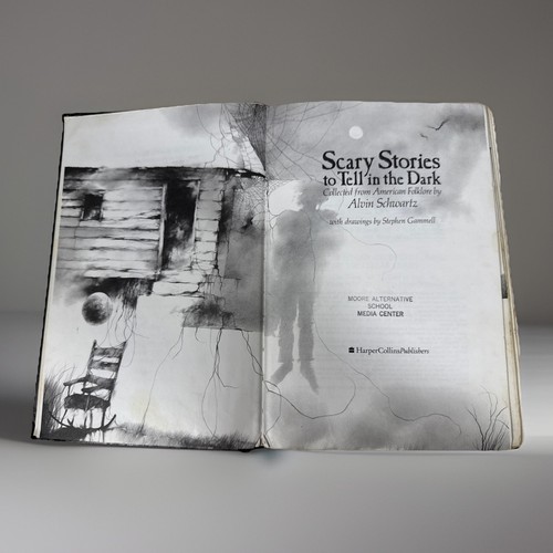 1981 Scary Stories to Tell in the Dark Alvin Schwartz VERY RARE ...