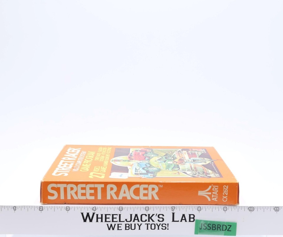 Street Racer W/ Box + Manual ATARI 2600 1978 Vintage Game Cartridge | eBay