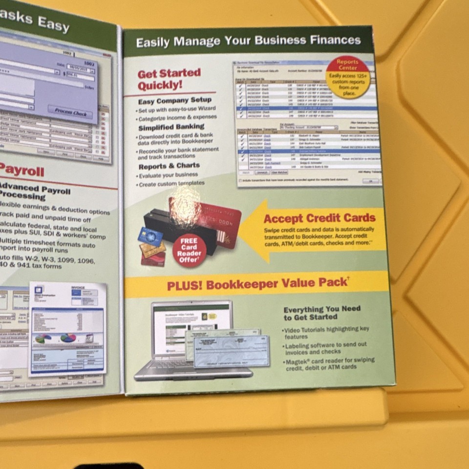 MySoftware Bookkeeper Accounting Software CD English | eBay