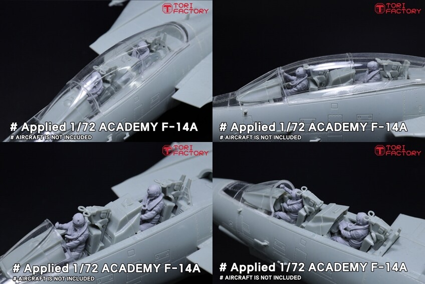 Tori Factory 1/48 US Deck Crews And Pilots Resin Figure Model Kit #MF ...