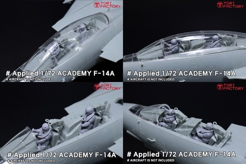 Tori Factory MF-11A 1/32 US Deck Crews And Pilots Resin Figure Model ...