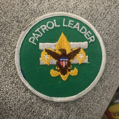 BSA Boy Scout Patrol Leader Patch Boy Scout Patch Vintage | eBay