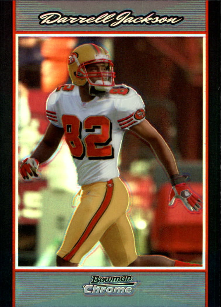 2007 Bowman Chrome Refractors #BC212 Darrell Jackson Card | eBay