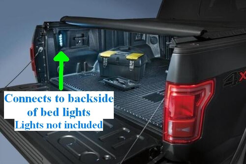 fits Ford F150 F250 F350 Truck Bed Light Switch Cargo Connector Pigtail ...