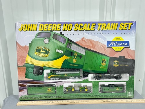 John Deere HO Scale Train Set 1st Edition Athearn 1997SEALED NIB 330 ...