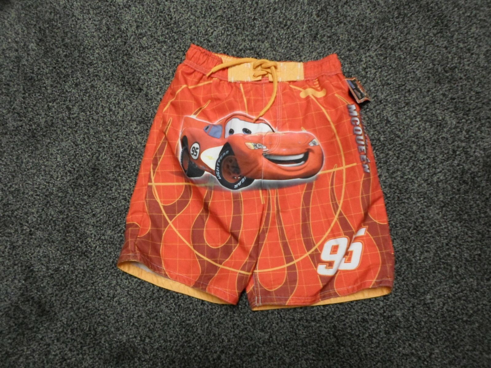 Disney / Pixar Cars Lightning McQueen Swim Trunks SIZE size 7 NWT | eBay UK