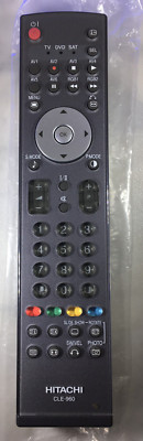 Genuine Original Hitachi CLE-960 (CLE960) TV Remote Control #134 | eBay UK
