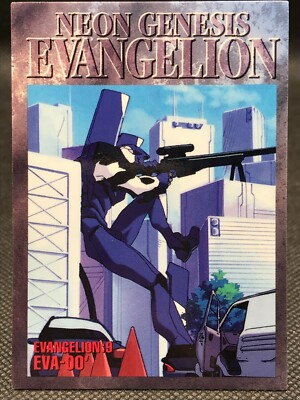 EVA-00 EVANGELION CARD DASS MASTERS TCG BANDAI Vintage Rare JAPAN No ...