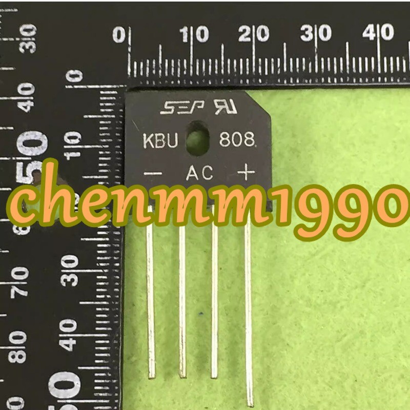 5PC NEW KBU808 Rectifier Bridge 800V 8A Flat Bridge (H4A2) #YT | eBay