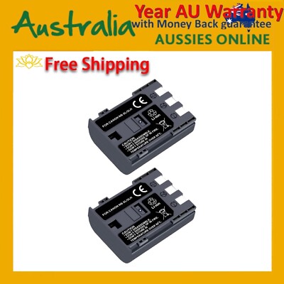 2x NB-2LH NB-2L Battery For Canon Rebel XT XTi 350D 400D G9 G7 S80 ...