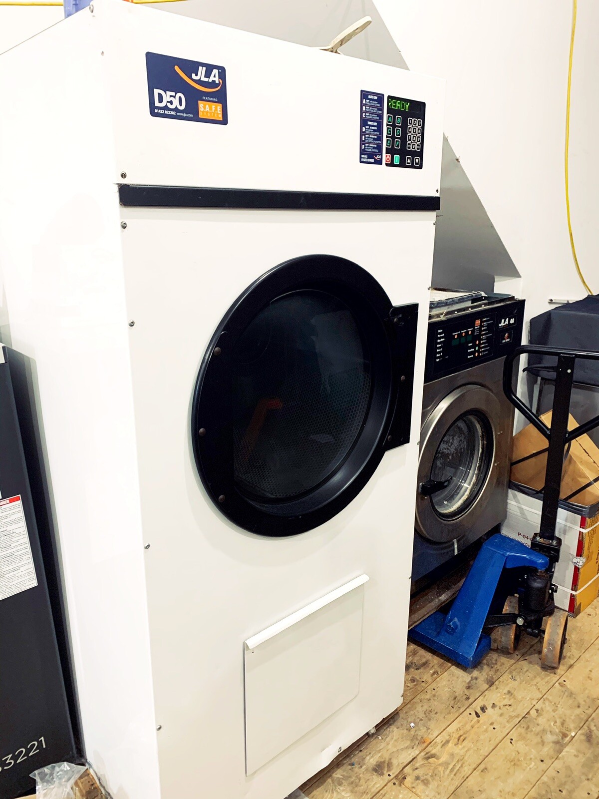 ADC D50 23kg Commercial Industrial Gas Laundry Dryer Ipso Miele Coin ...