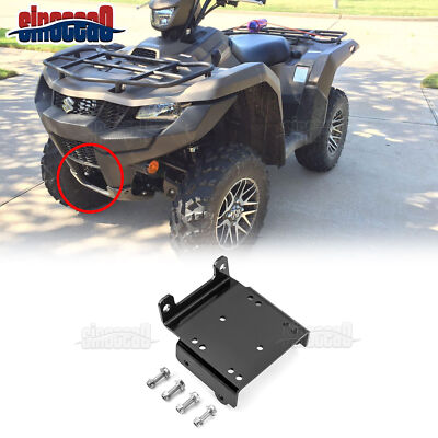 Heavy Duty Steel ATV Winch Mounting Bracket For Suzuki King Quad 450 ...