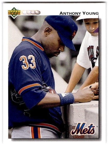 Anthony Young 1992 Upper Deck #535 New York Mets | eBay