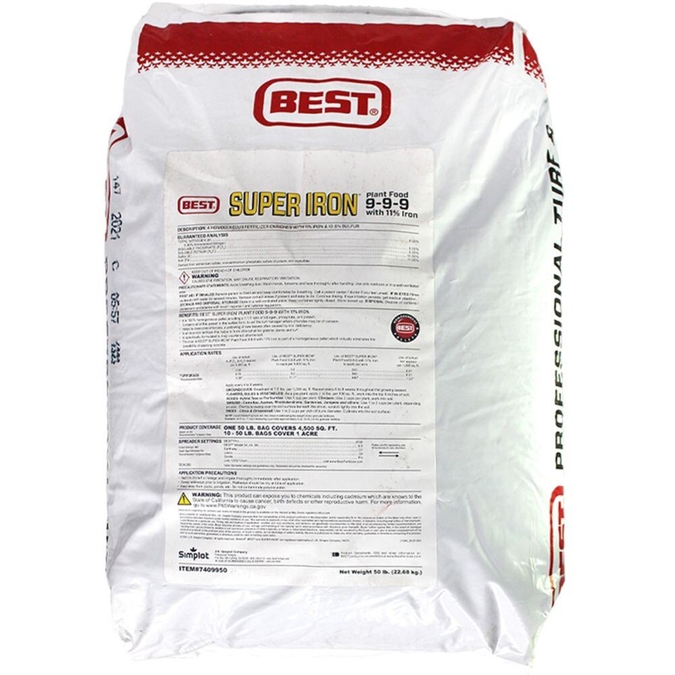 Best Super Iron Plant Food 9-9-9 PRO Fertilizer fix chlorotic alkaline ...