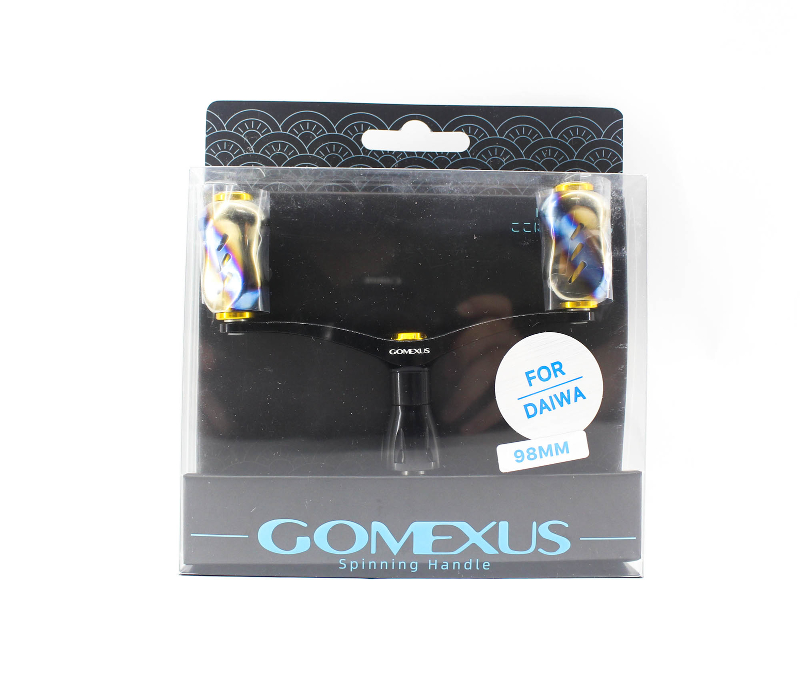 Gomexus MYD98T22GDXB Handle Double Alu Black 98mm Daiwa (5173) | eBay