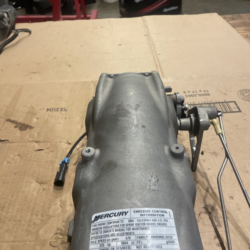 Mercury Mariner Optimax 3.0 Liter 200 225 250 HP Air Plenum Throttle ...