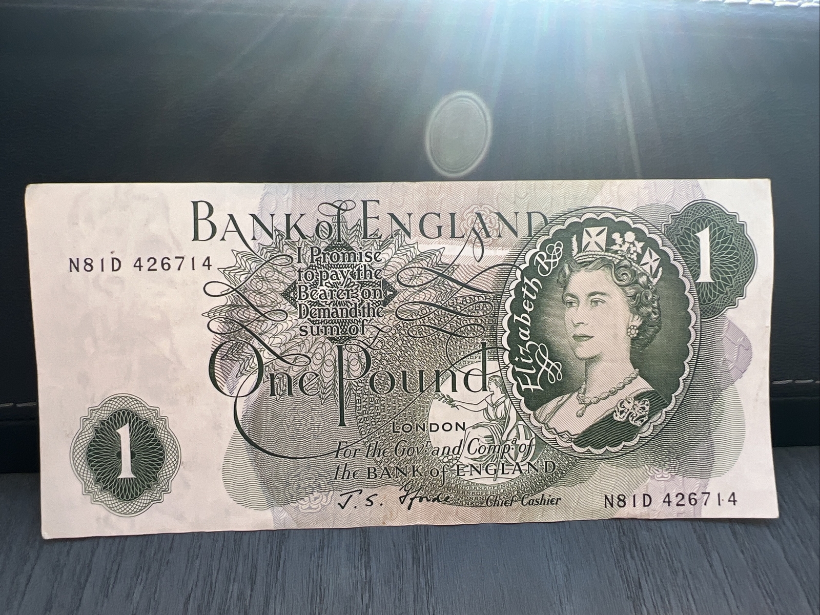 1960-1977 Bank of England One Pound Bank Note | eBay