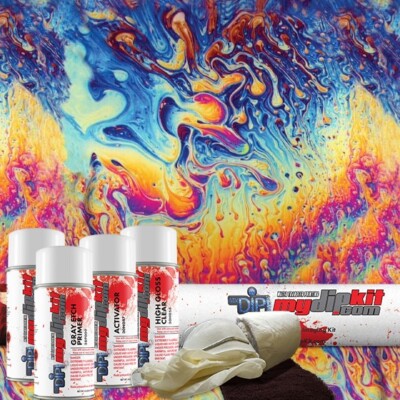MYDIPKIT Hydro Dipping Water Transfer Print KIT DD-301 Oil Slick | eBay