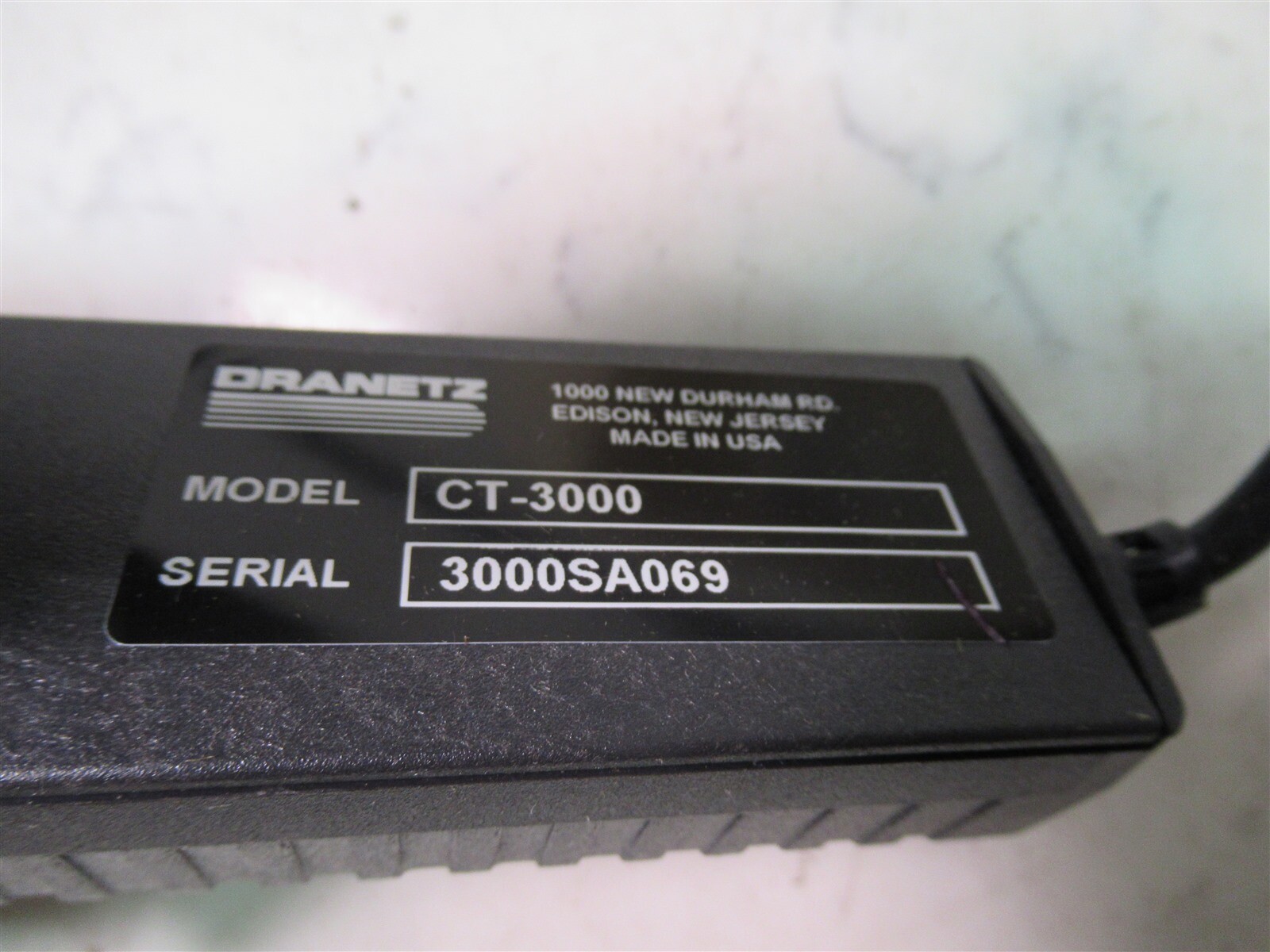 Dranetz CT-3000 Current Probe 3000A 600V RMS Electric Test and ...