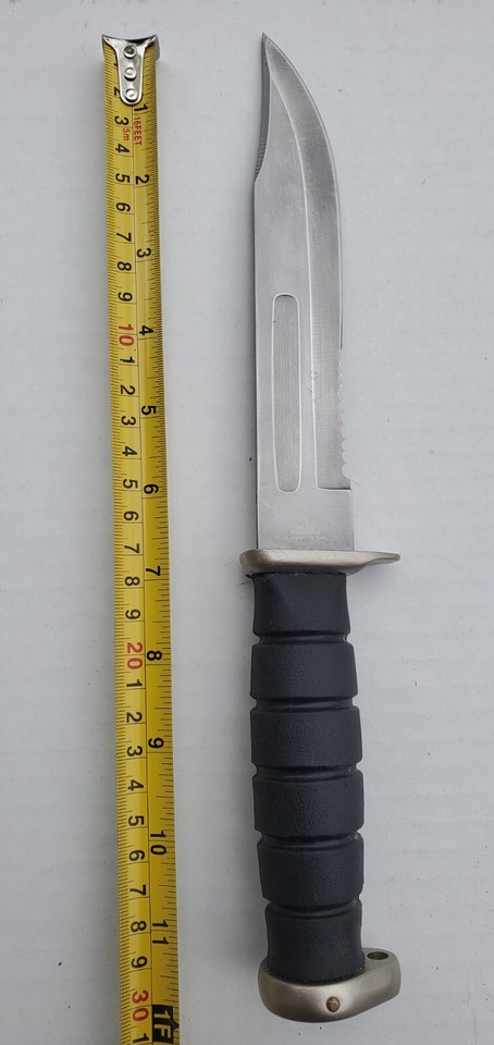 Marine Combat Drop Point Survival Knife BK510 | eBay