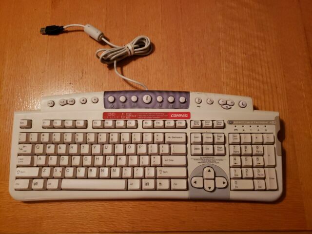 Compaq Kus0060 USB Smart Credit Card Terminal Internet Keyboard for ...