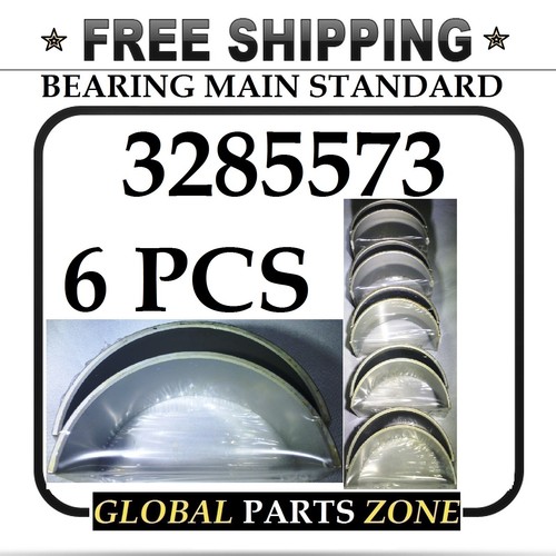 New Set 6 pcs Bearing Main STD 3285573 9Y7735 for Caterpillar C-15 FREE ...