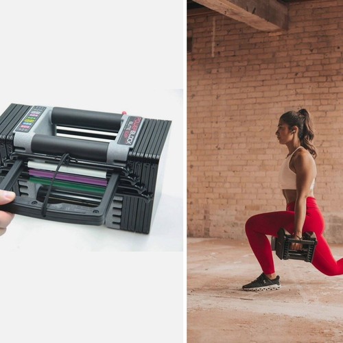 Powerblock Elite EXP Adjustable Dumbbell Set - Black (SINGLE ...