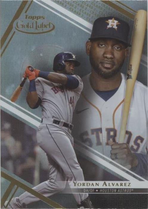 2021 Topps Gold Label - Yordan Alvarez #45 Class 2 for sale online | eBay