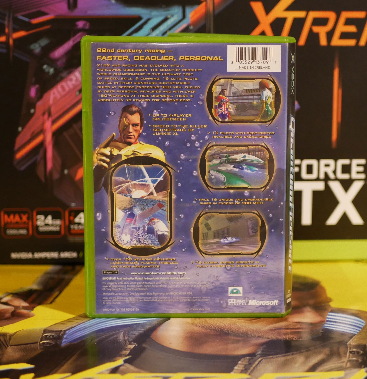 Quantum Redshift - XBOX Original Game - Free International Shipping | eBay