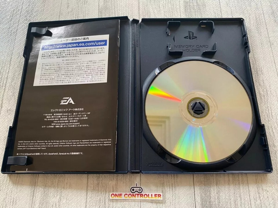 SONY PS2 Need For Speed Underground 1 2 J & Burnout 3 & Revenge ...