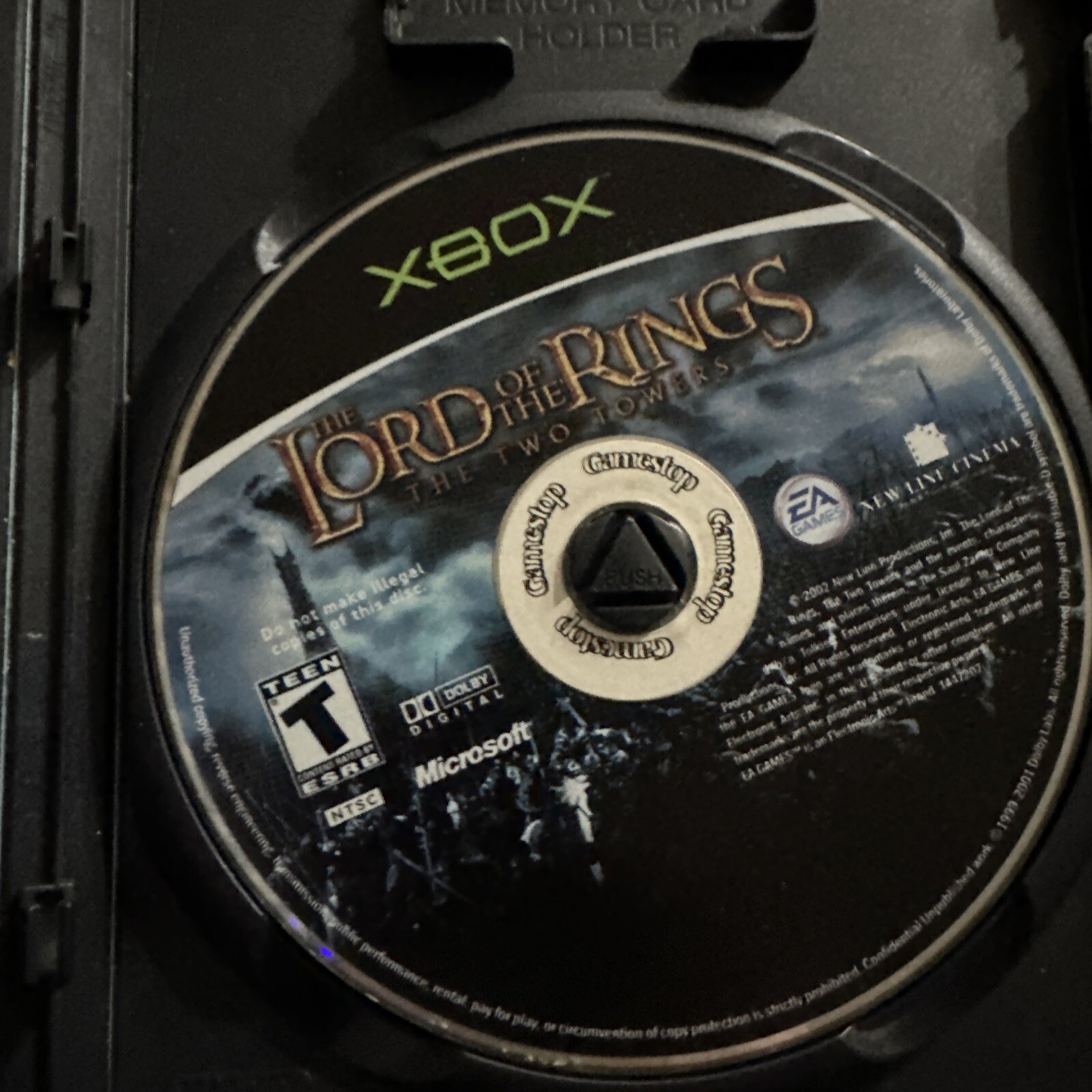 LORD OF THE RINGS: The Two Towers (XBOX, 2002) DISC ONLY Tested | eBay